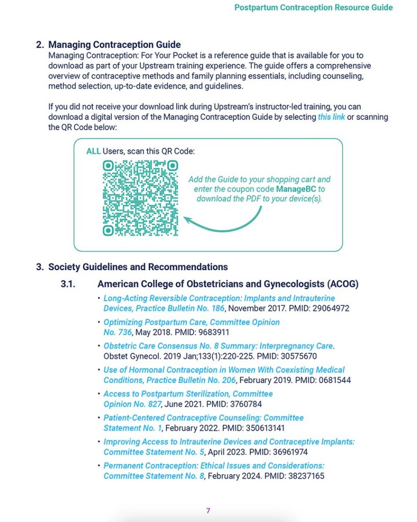 Postpartum Contraception Resource Guide – A Bit of Awesome